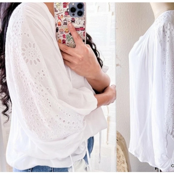 Young Fabulous & Broke | Tops | Young Fabulous And Broke White Billowy ...